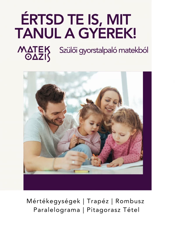 E-book: Értsd te, mit tanul a gyerek | Matek Oázis